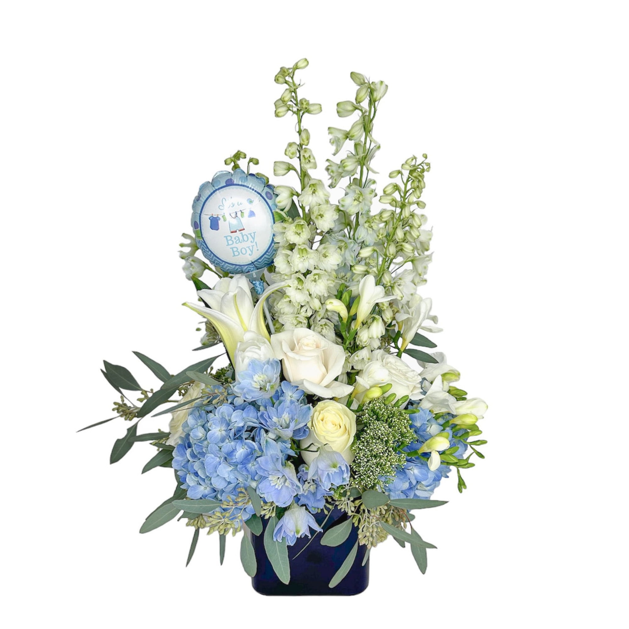 Field of Flowers - Baby Boy - 2033, Card Message: Optional, Recipient ...