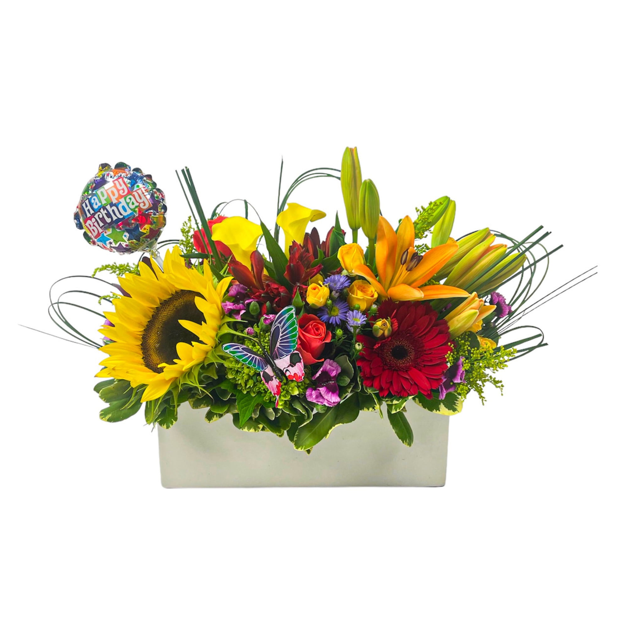 Field of Flowers - Birthday Blossom Bash - 20, Card Message: Optional ...