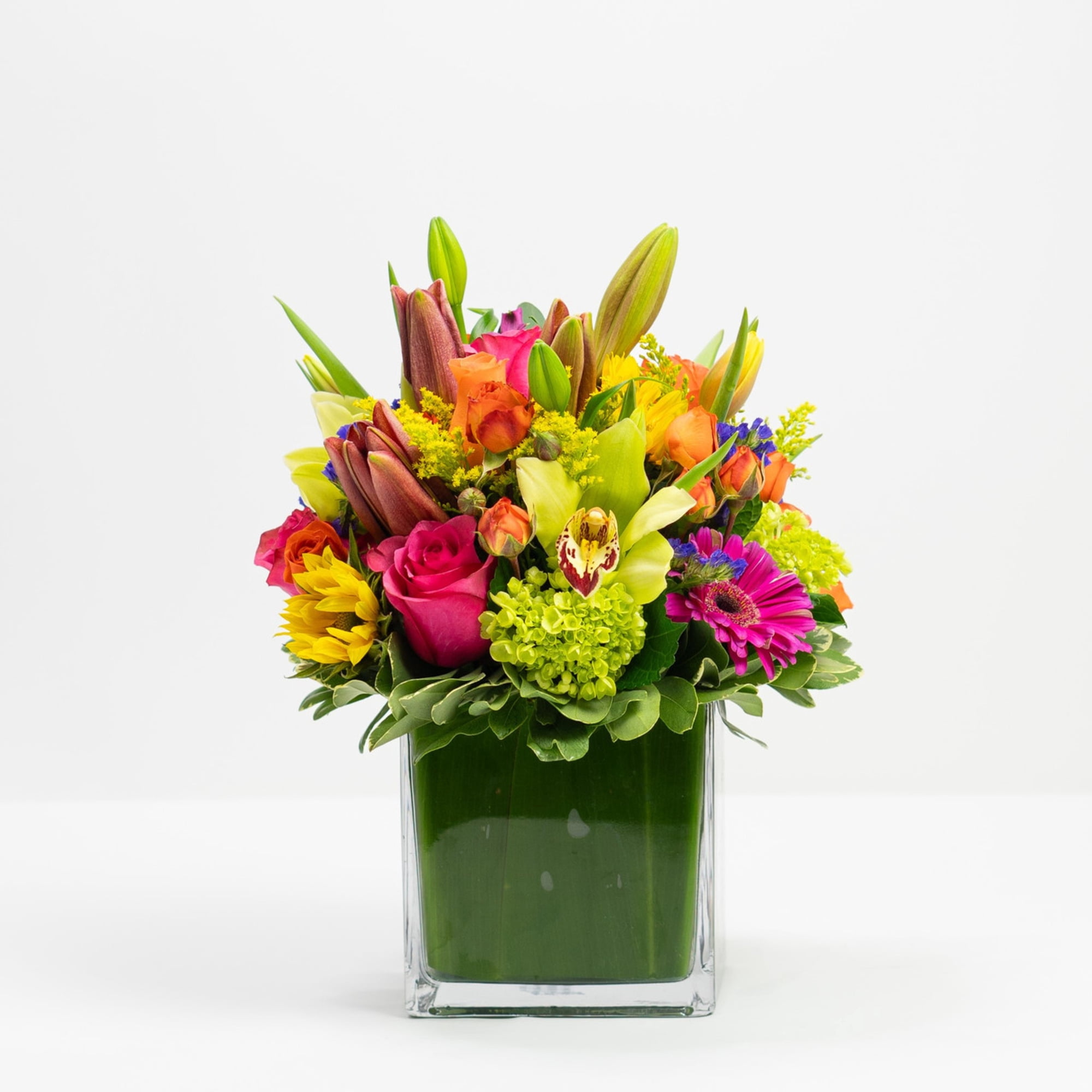 Field of Flowers - Colorfull Cube - Feb, Card Message: Optional ...