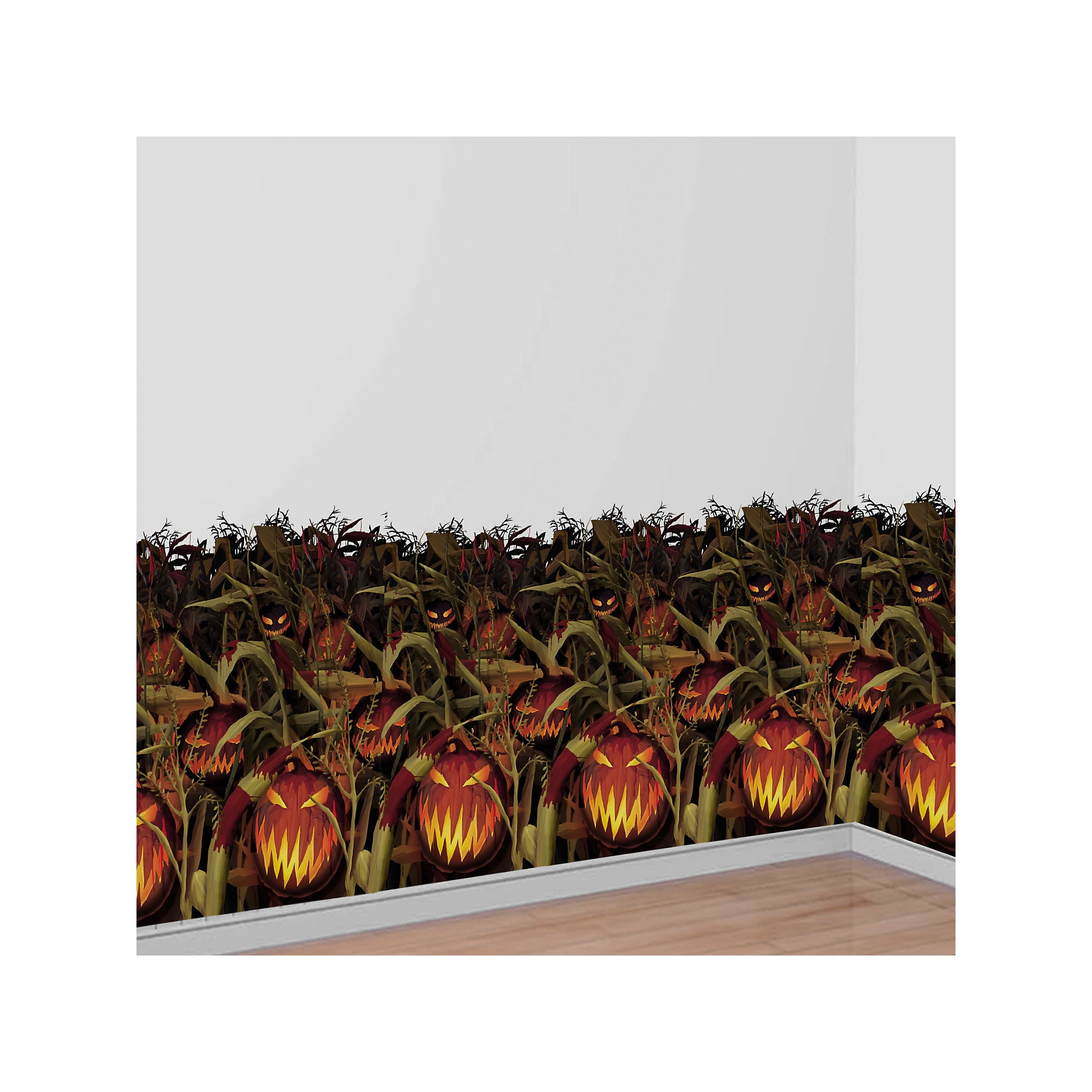 Amscan Halloween Field of Screams Scene Setter Room Roll, 48"x 40 ...