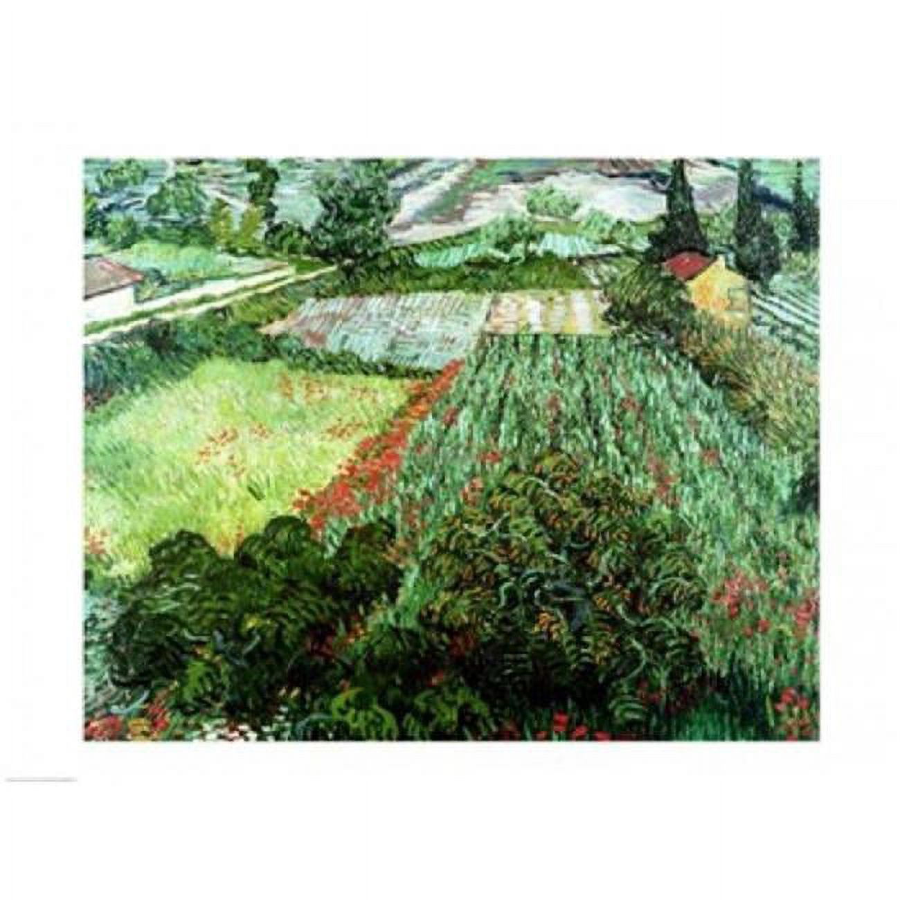 Field with Poppies 1889 Poster Print by Vincent Van Gogh - 24 x 18 in ...