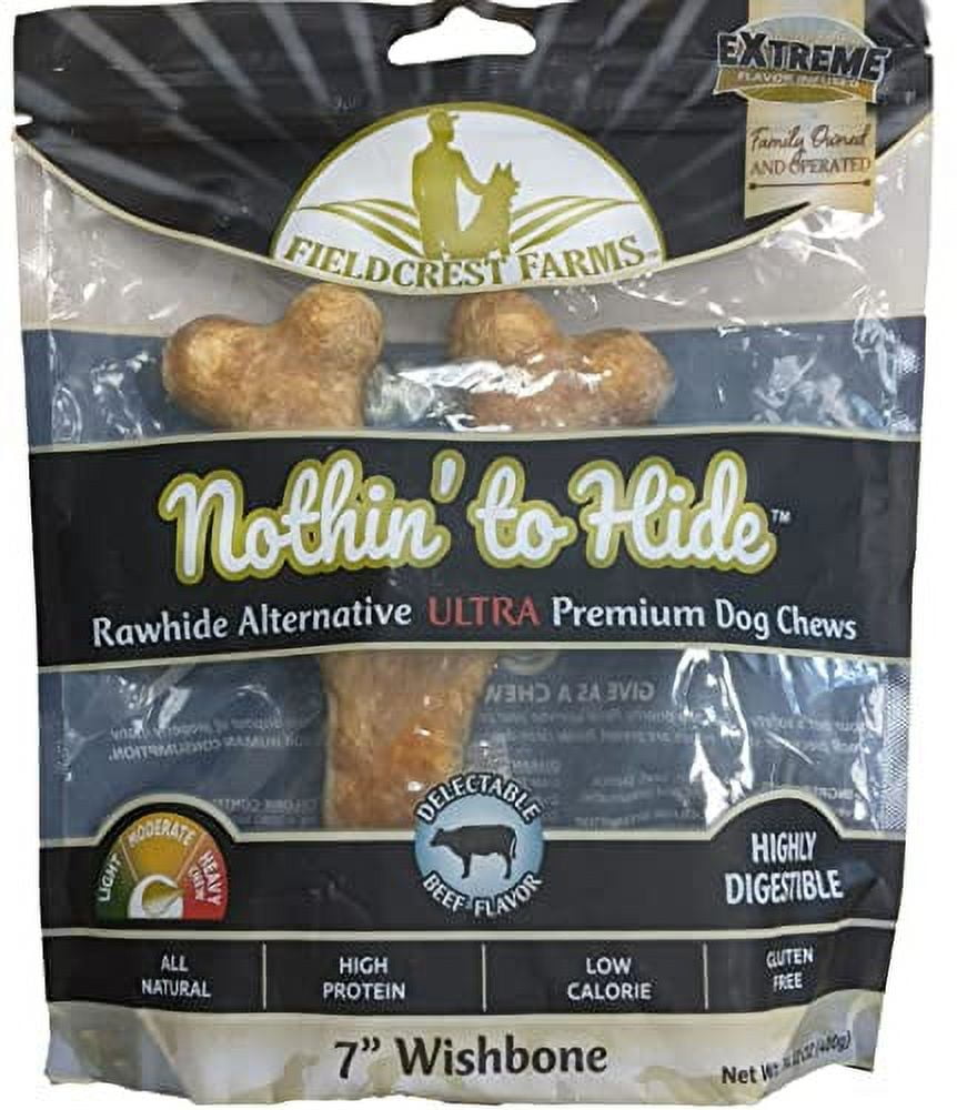 Fieldcrest Farms Nothin' to MSF2 Hide Ultra Wishbone, Beef 7" - Walmart.com