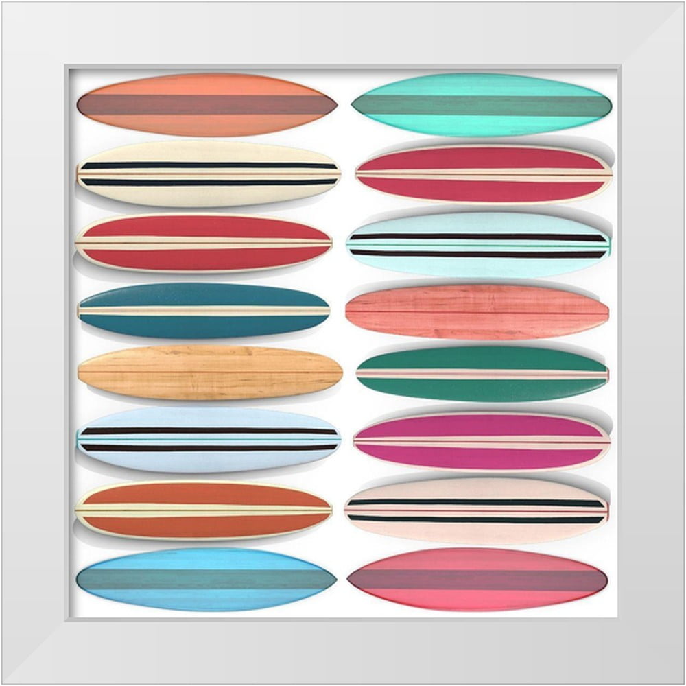 Fielding, Edward M. 26x26 White Modern Wood Framed Museum Art Print ...