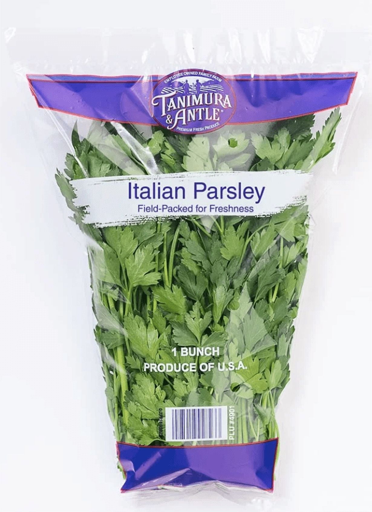 Fresh Green Italian Parsley Herb, 1 Bunch Bag - Walmart.com