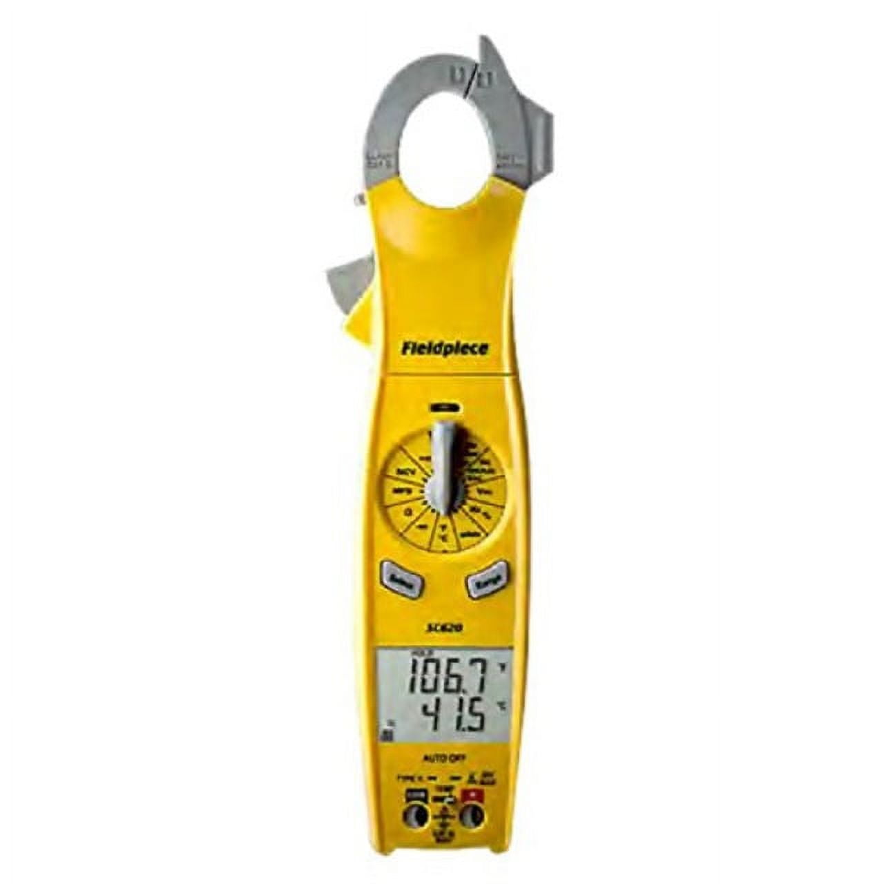 Fieldpiece SC640 Loaded Clamp Multimeter with Swivel Head and LED ...