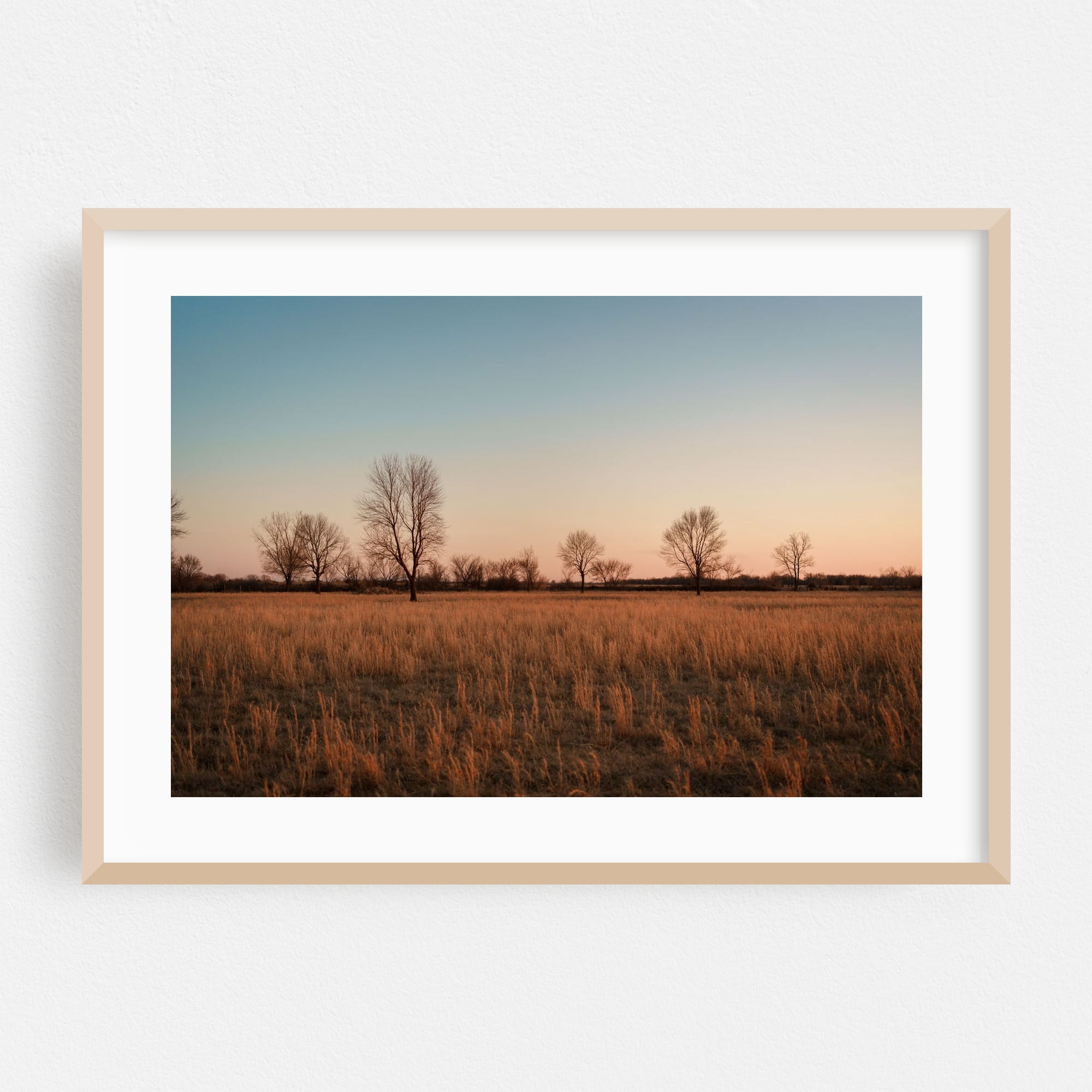 Fields at Sunset, Commerce - Commerce Oklahoma Photography Landscape ...