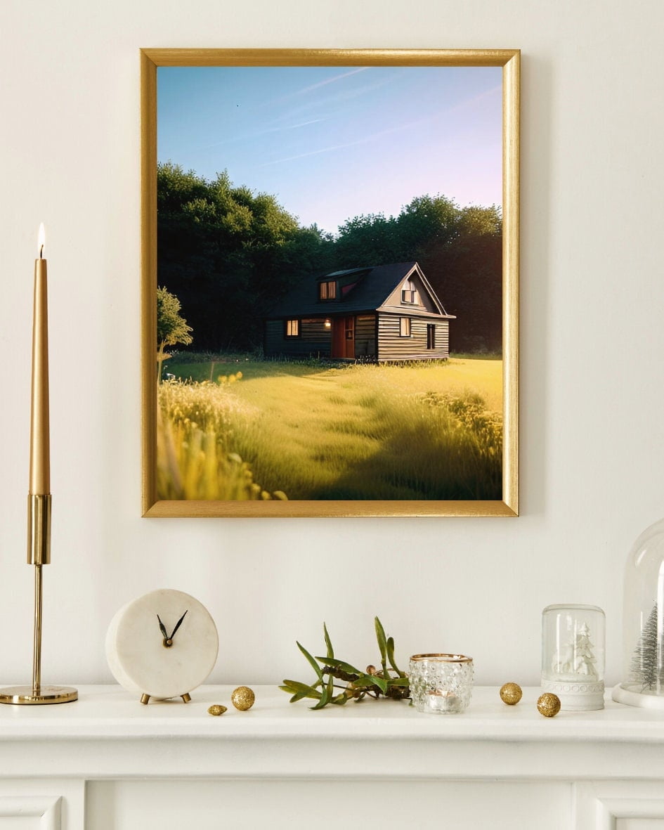 Fields of Plenty - Farm House Canvas Art - Walmart.com