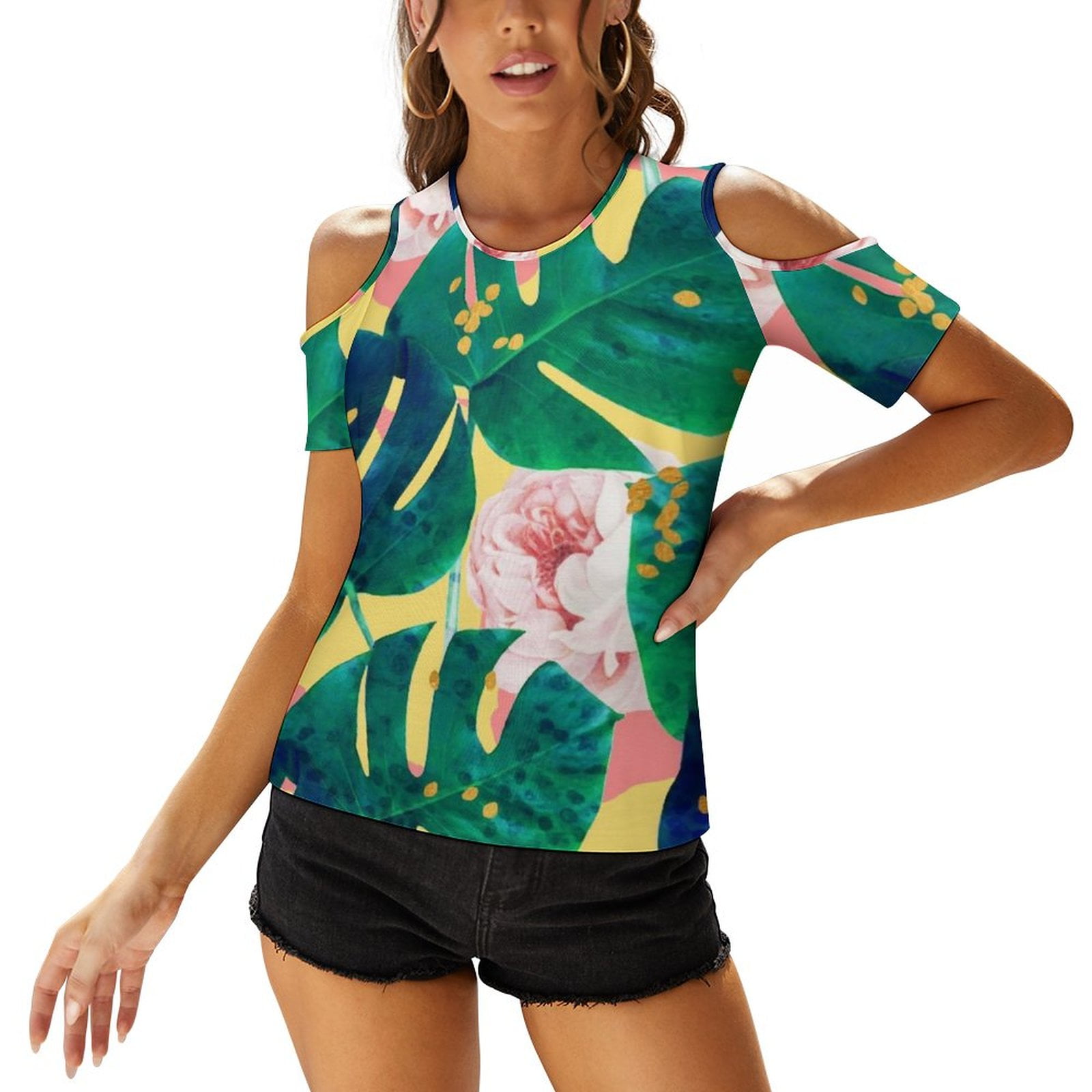 Fierce And Fabulous 50th Birthday Super Star Womens Short Sleeve T