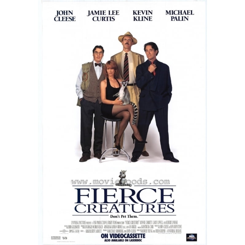 Fierce Creatures Movie Poster (11 x 17) - Walmart.com