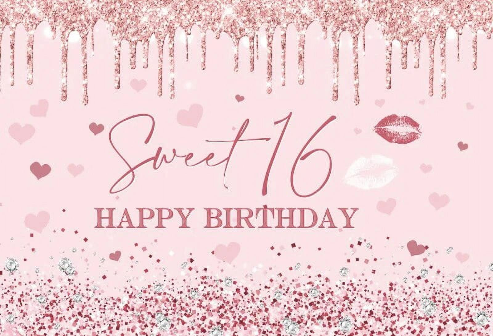 Fierce Fabulous And 50 Birthday Background Glitter Sequin Balloon Party ...