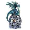Pacific Giftware Green Dragon LED Light Figurine, Handpainted Resin ...