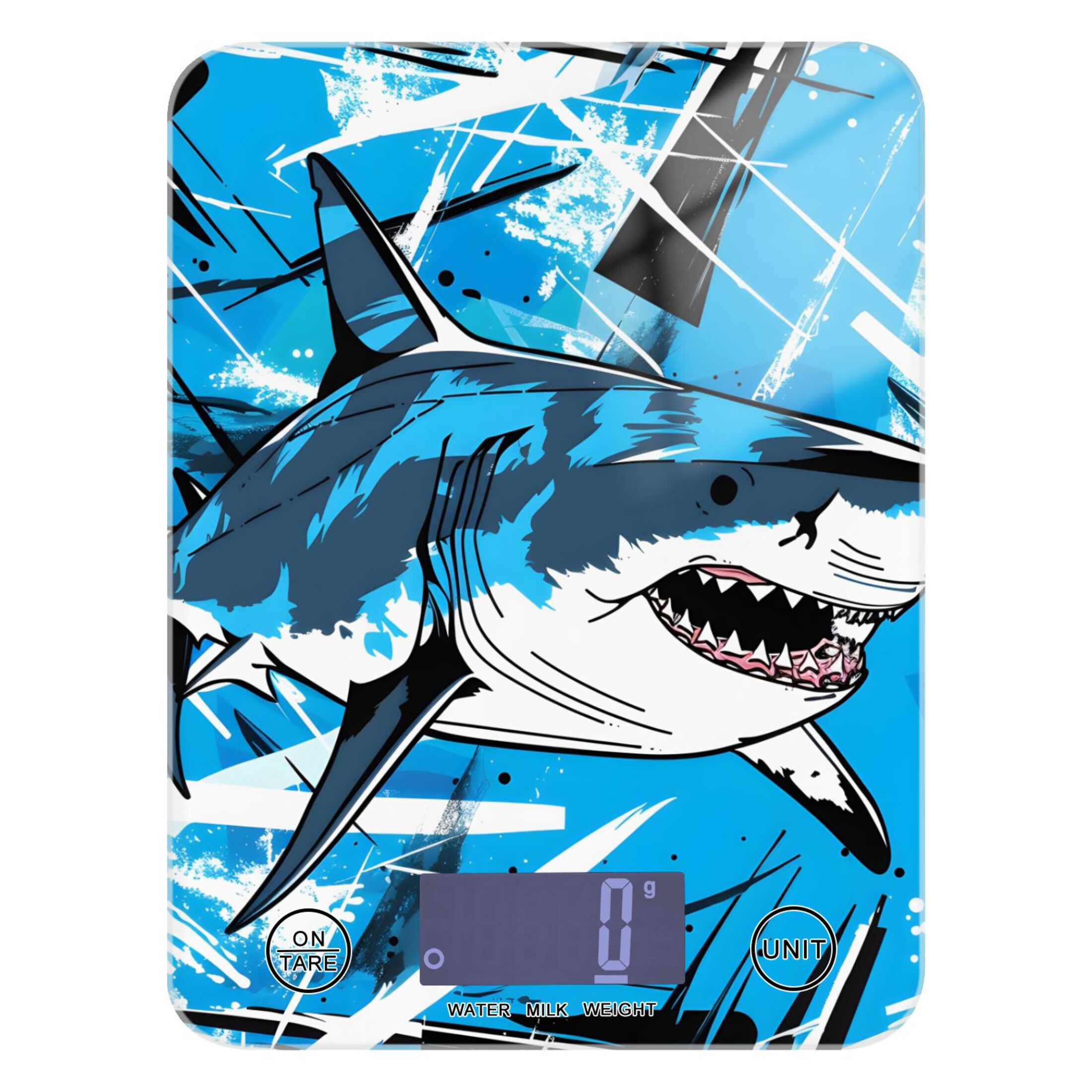 Fierce Shark Food Scale Multifunction Digital Kitchen Scale 11lb Weight ...