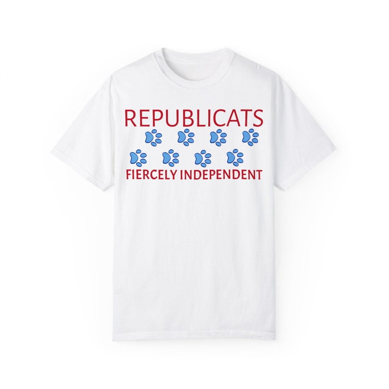 Fiercely Independent Republicats T-Shirt - Show Your Unique Republican ...