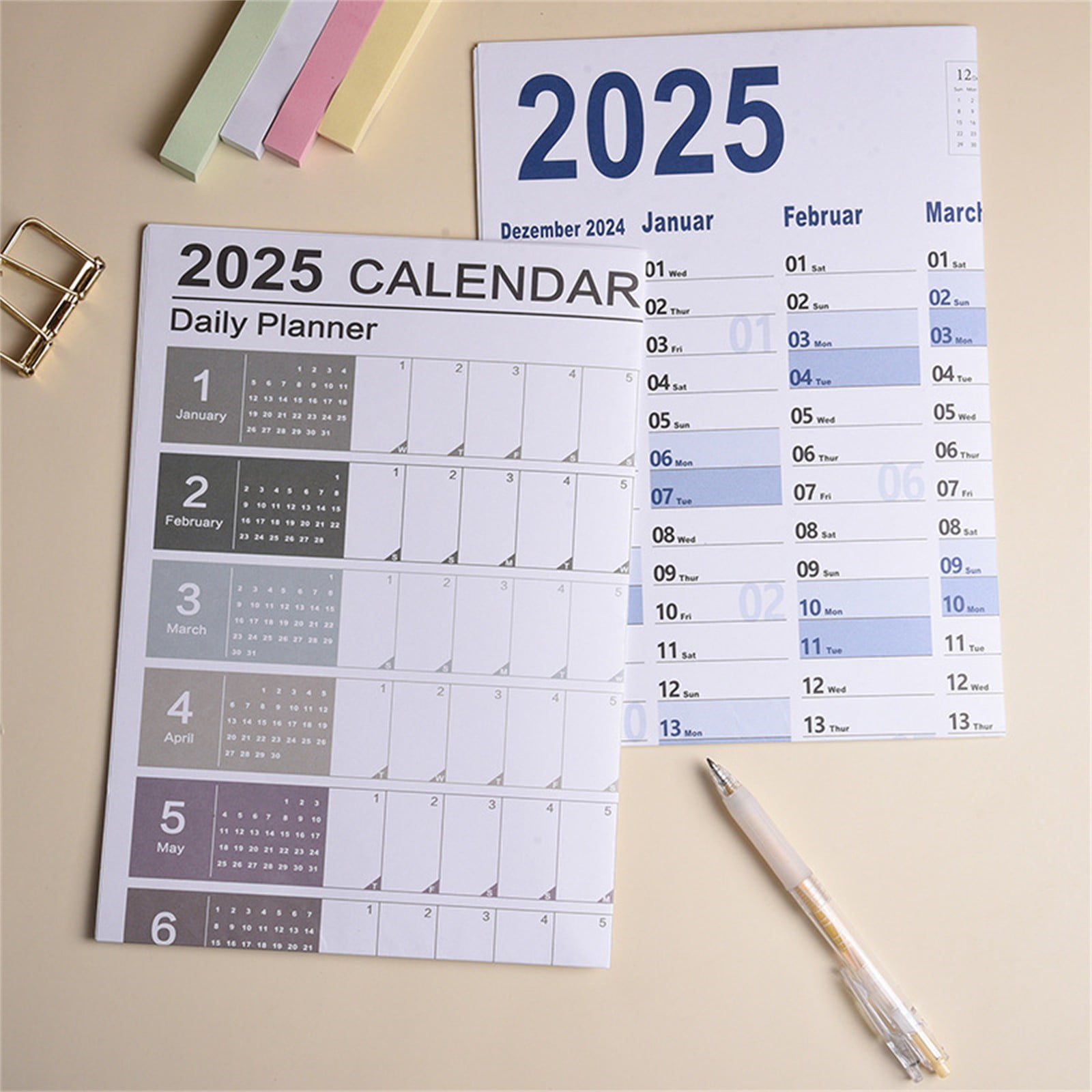 Fieroe Calendar Flash Sale, Year Planner 2025 Wall Calendar (7.32*10 ...