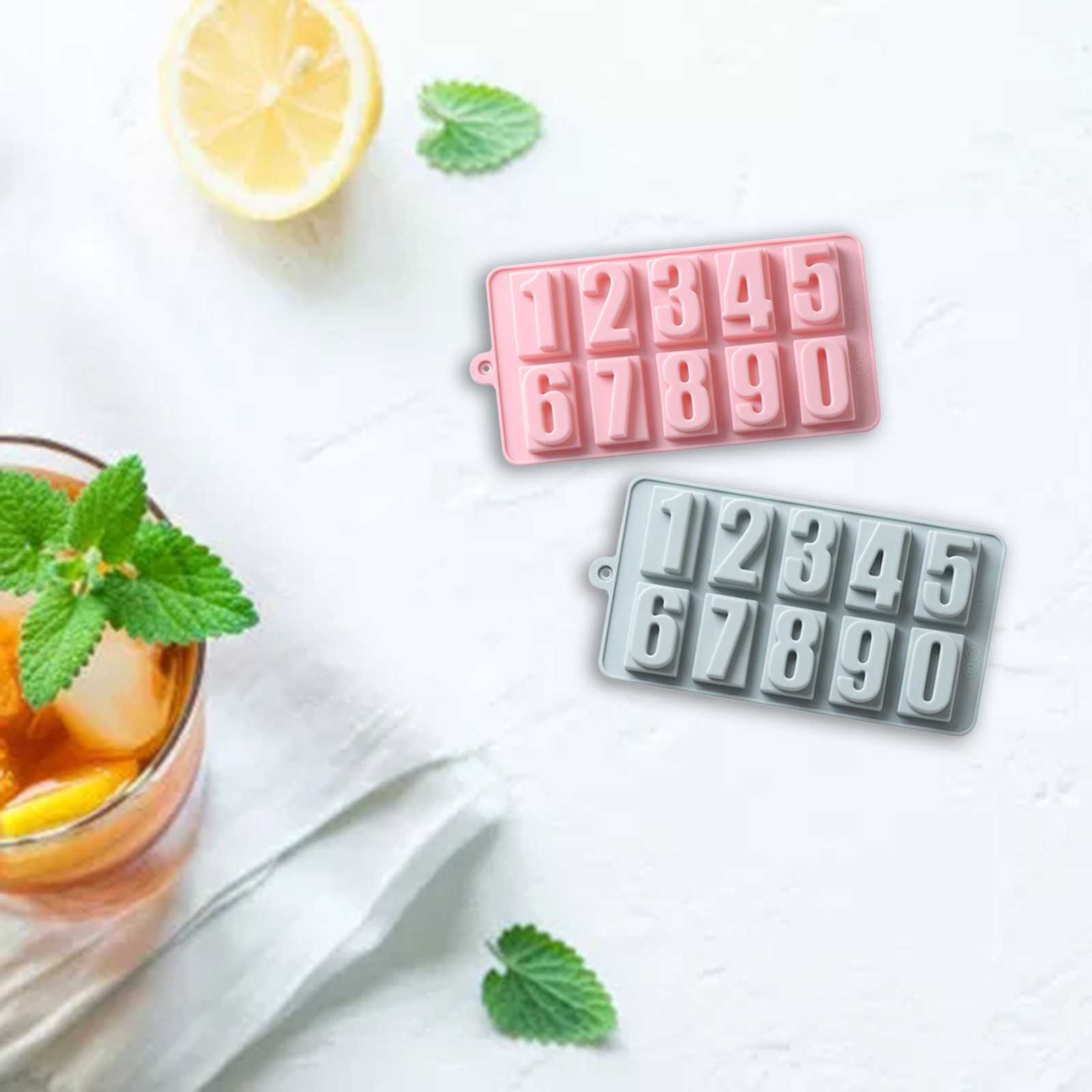 Fieroe Ice Cube Mold Clearance Sale, Candy Chocolate Ice Tray Baking ...