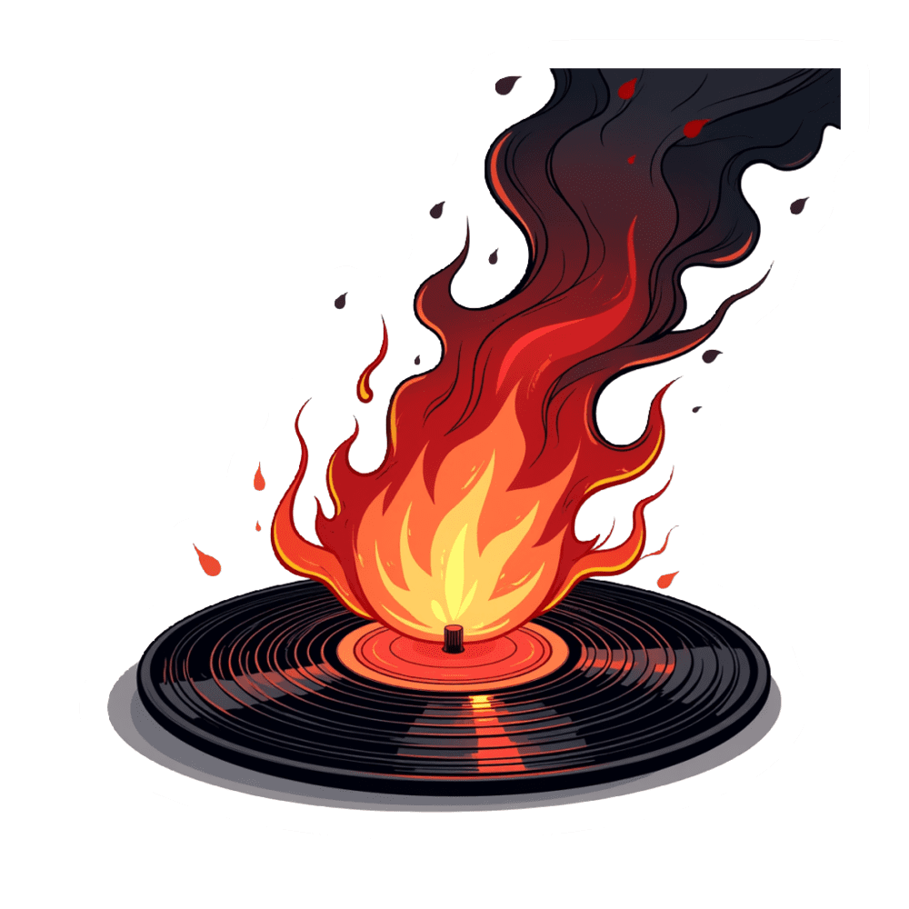 Fiery Fridge Magnet Rock Skull Refrigerator Magnet Flame Magnetic ...