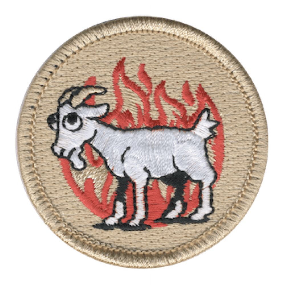 Fiery Goat Scout Patrol Patch (Sew-on) - ClassB - Walmart.com