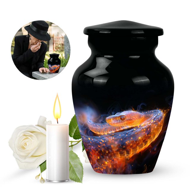 Fiery Serpent Fantasy Urns For Human Ashes Adult Female - Human Urns ...