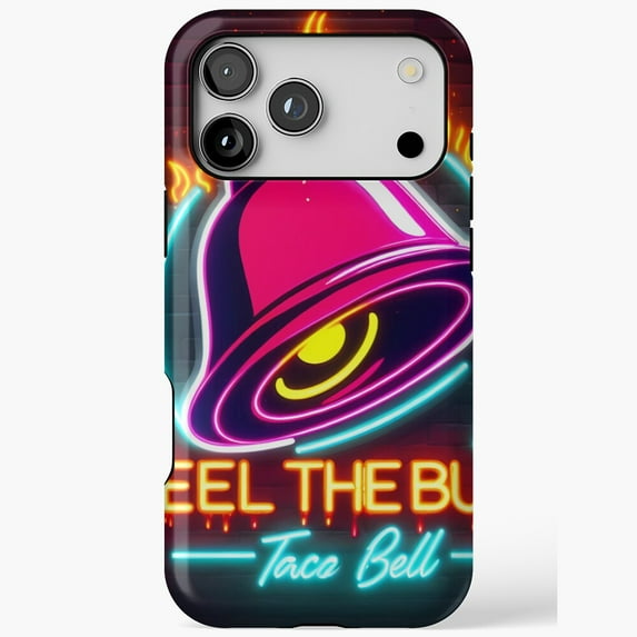 Fiery Taco Inspired Hot Magma Art iPhone Case 17 through 11 Pro Max ...