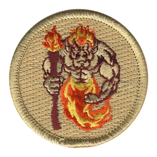 Fiery Troll Scout Patrol Patch (Sew-on) - ClassB - Walmart.com