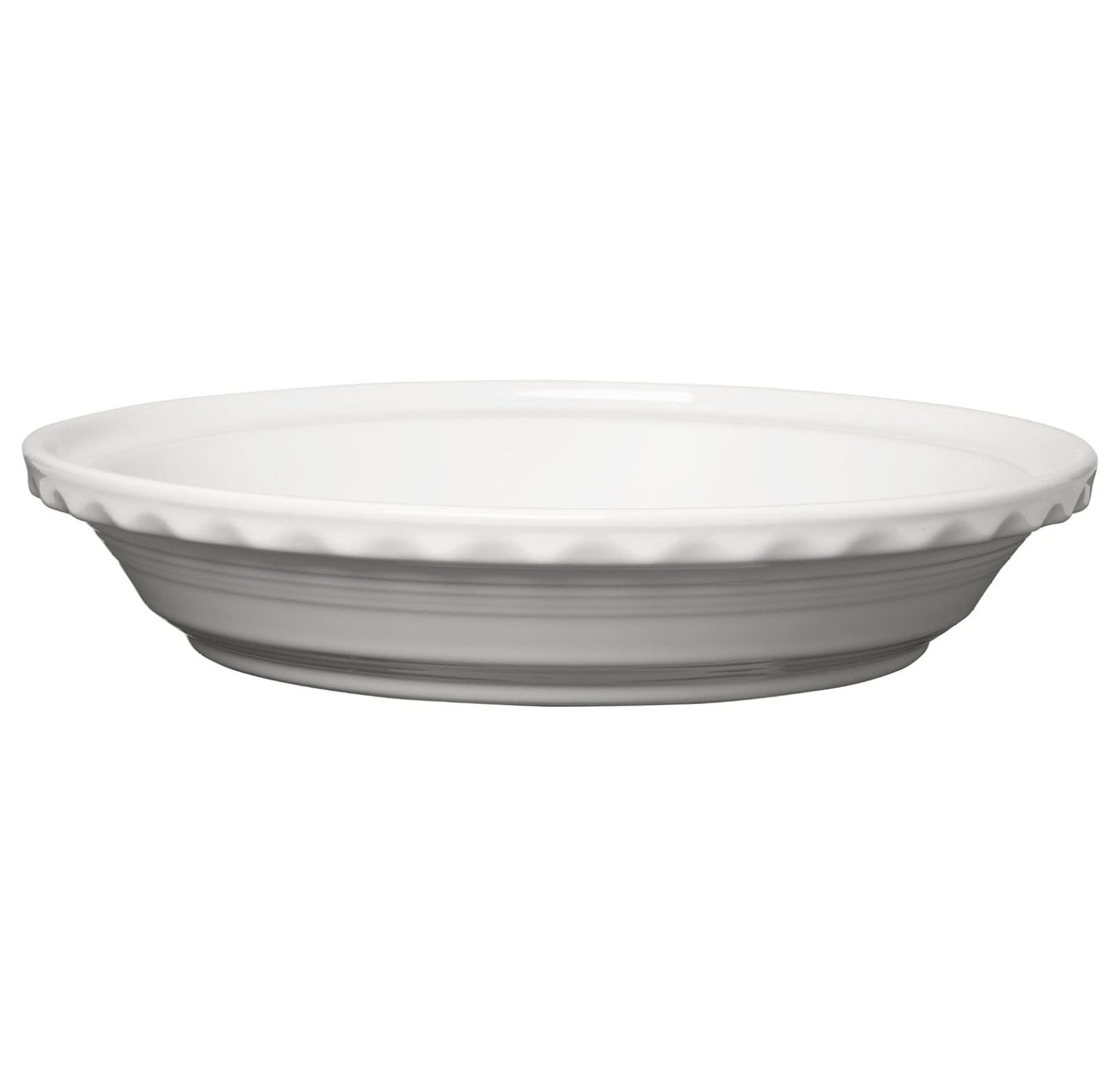 Fiesta 10-1/4-Inch Deep Dish Pie Baker, White - Walmart.com