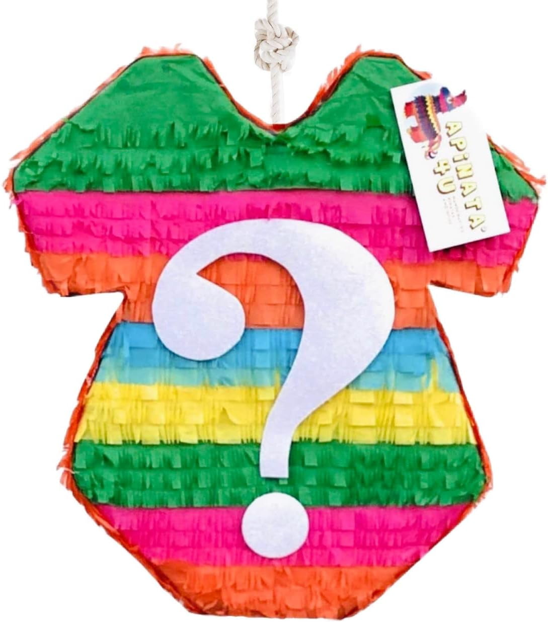Fiesta Baby Onesie Pinata for Gender Reveal Party Cinco de Mayo Theme ...