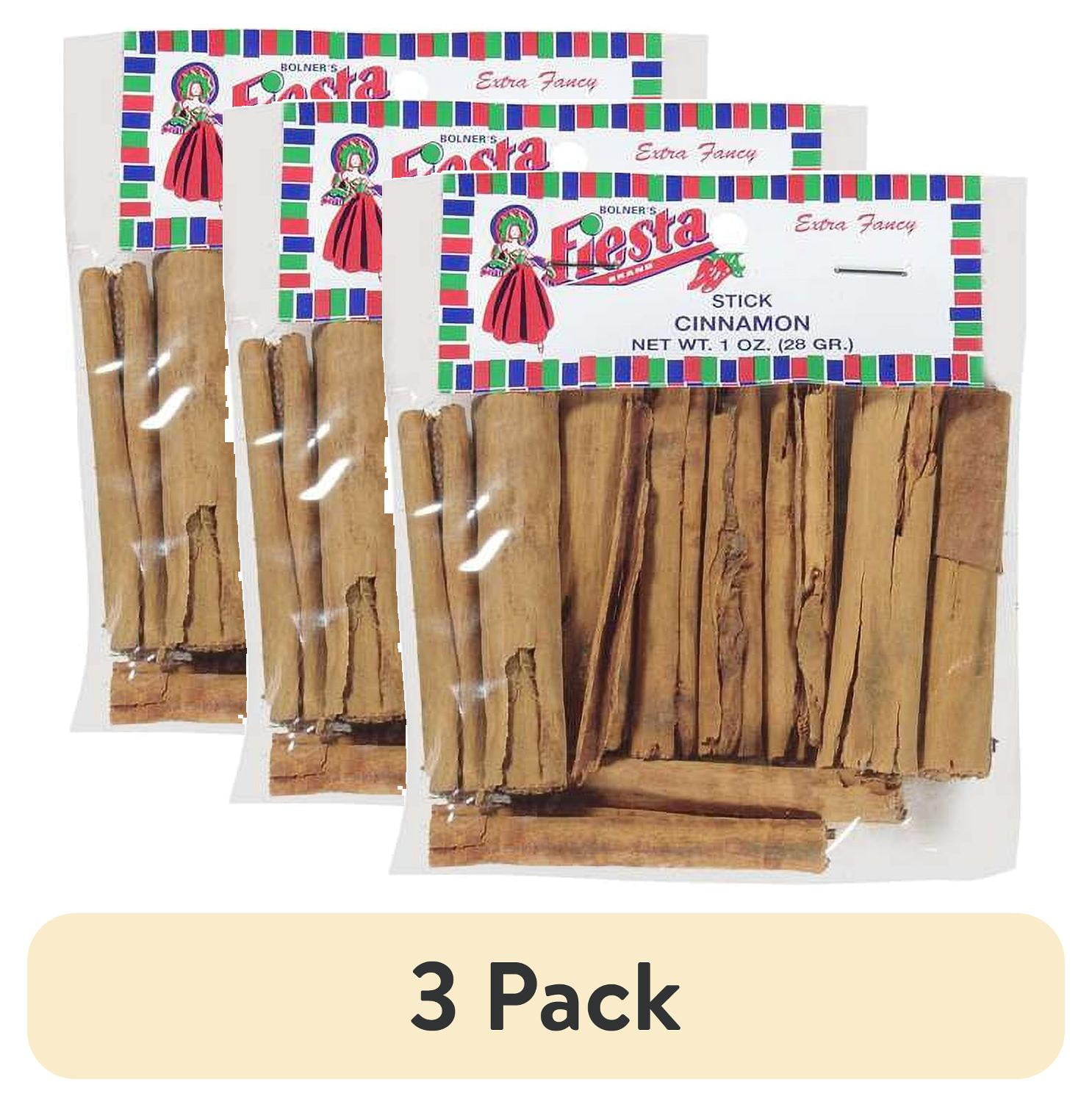 (3 pack) Fiesta Brand Cinnamon Sticks, 1 oz bag - Walmart.com
