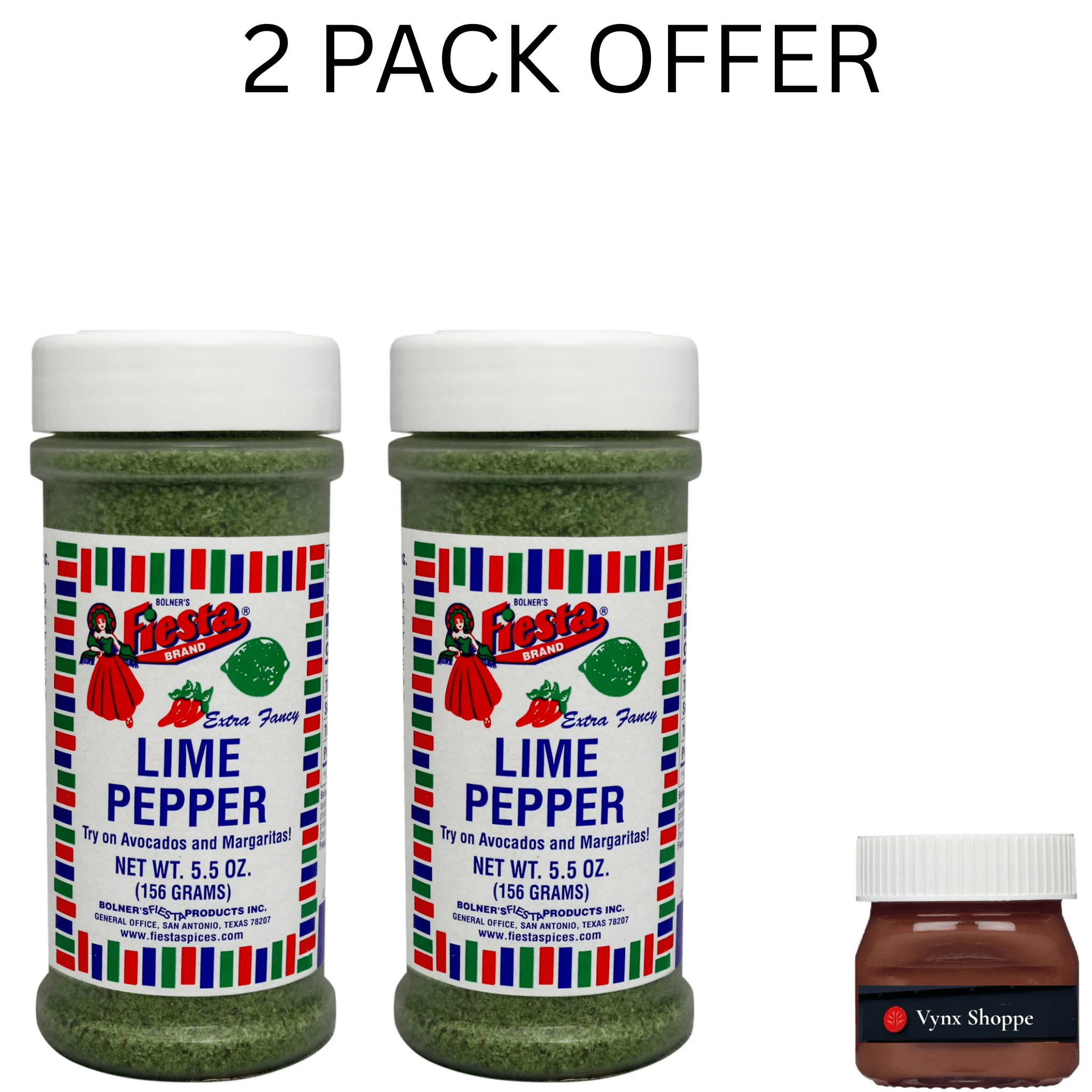 Fiesta Brand Extra Fancy Lime Pepper Seasoning, 5.5 oz - Walmart.com