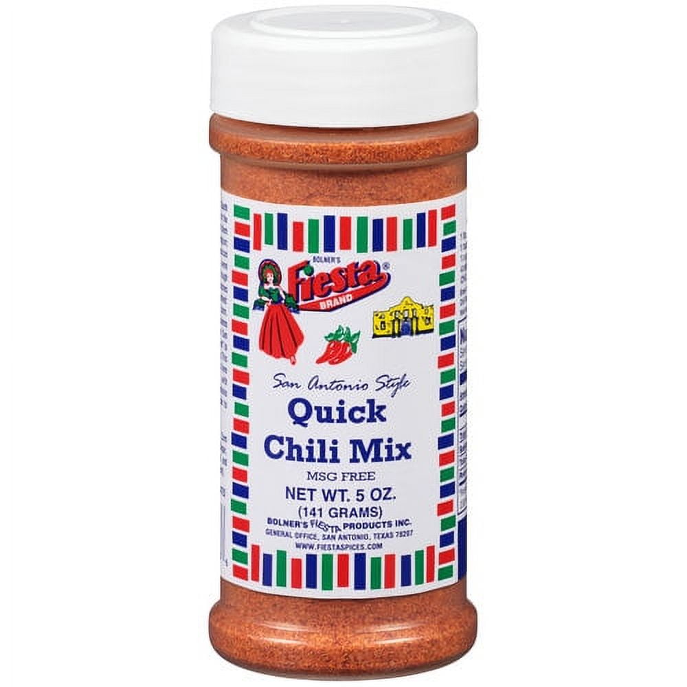 Fiesta Brand Quick Chili Mix, San Antonio Style, Authentic Flavor, MSG ...