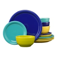 Blue Rose Polish Pottery Melanie 16 Piece Dinner Set - Walmart.com