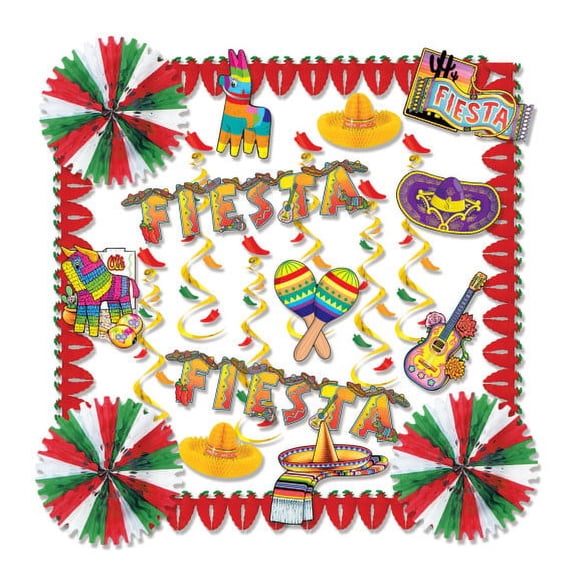 Fiesta Decorating Kit - Walmart.com