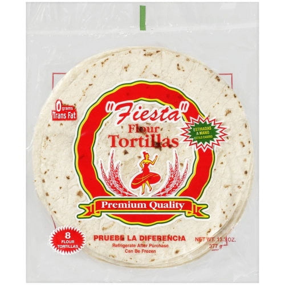 Fiesta Flour 8" Tortillas, 13.3 oz - Walmart.com