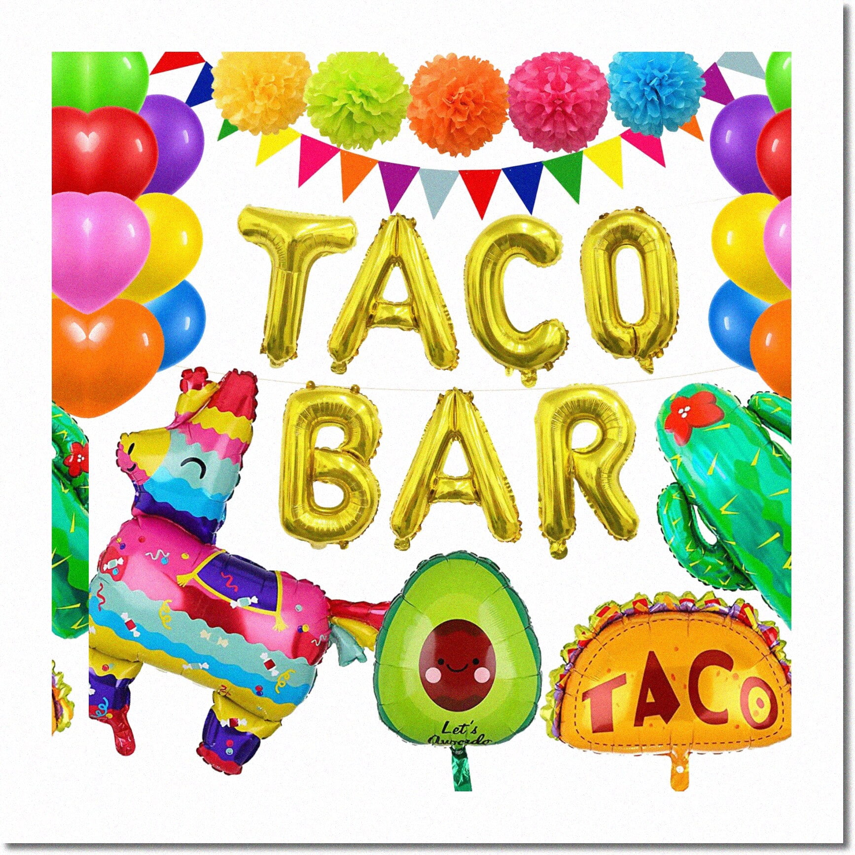 Fiesta Fun Pack: Taco Party & Cinco De Mayo Decorations - Mexican ...