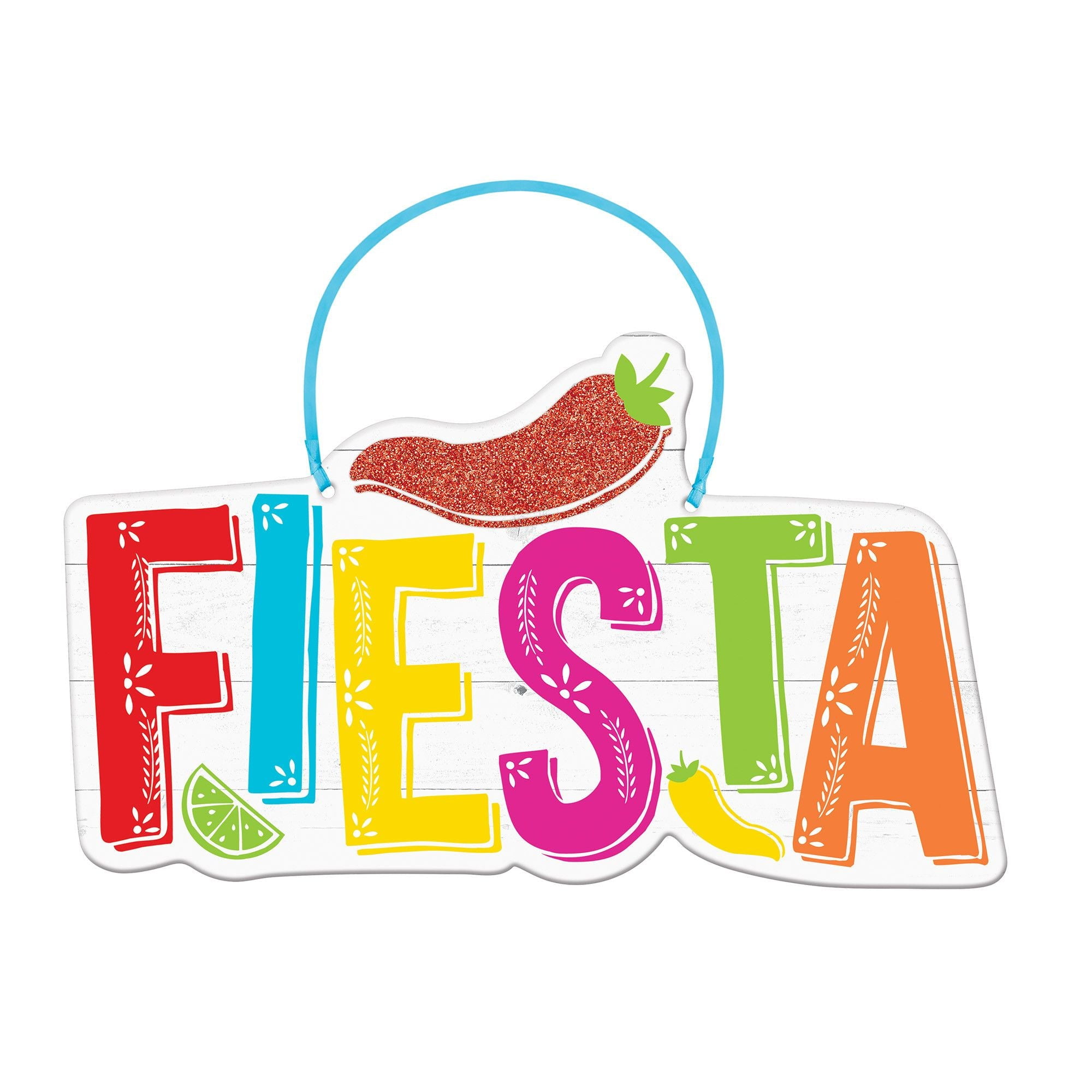 Fiesta Hanging Sign, 1ct - Walmart.com