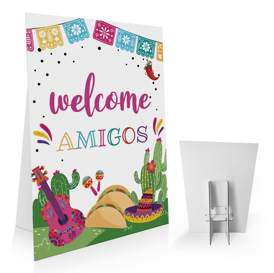 Fiesta Party WelcomeEGSC Sign, Fiesta Party Decorations, Taco Bar ...