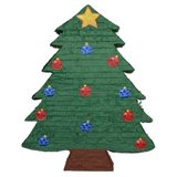 "Fiesta Piñata" Green with Lights Chsristmas Tree Pinata - Walmart.com