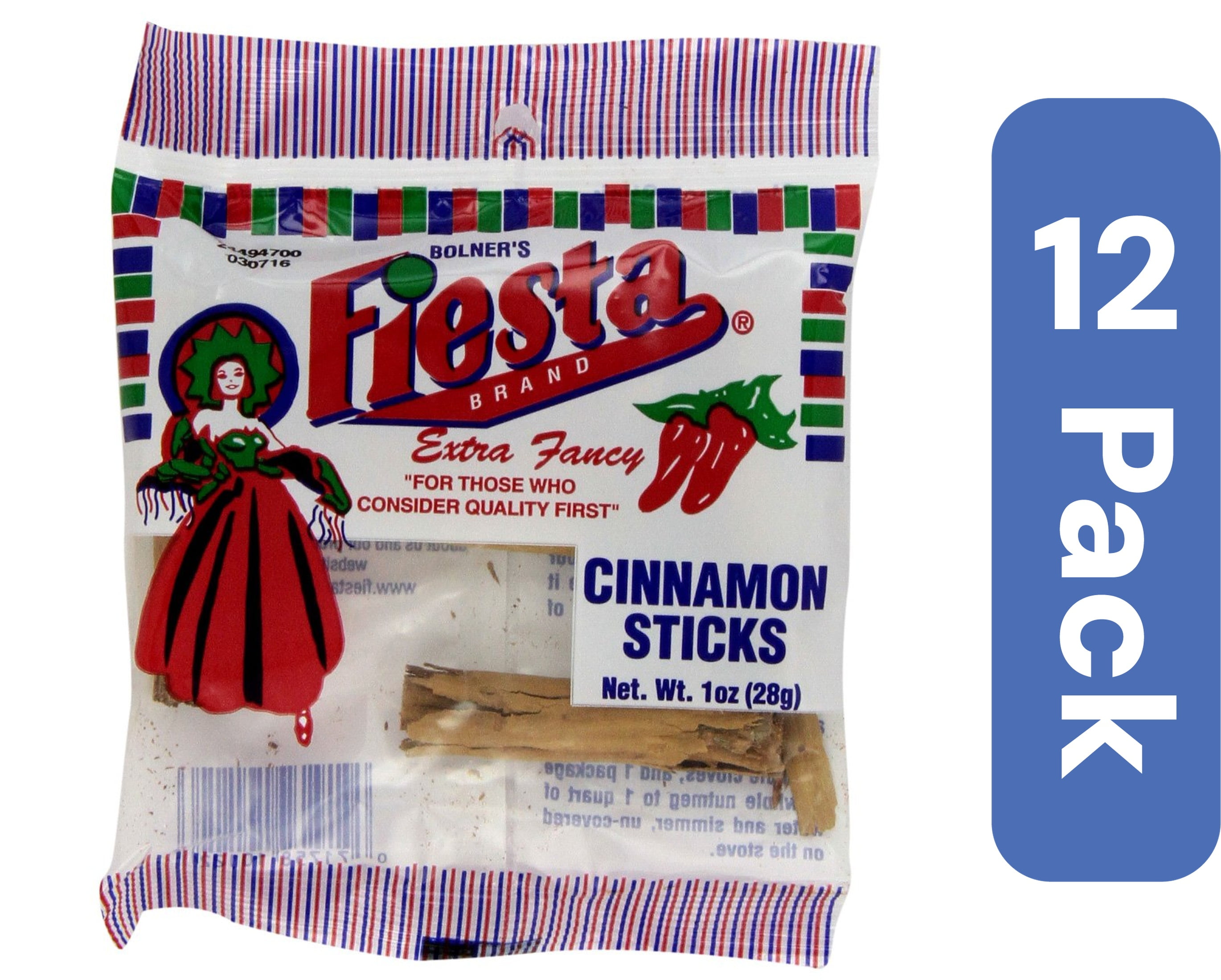 Fiesta Seasonal Cinnamon Sticks 1 oz (Pack Of 12) - Walmart.com
