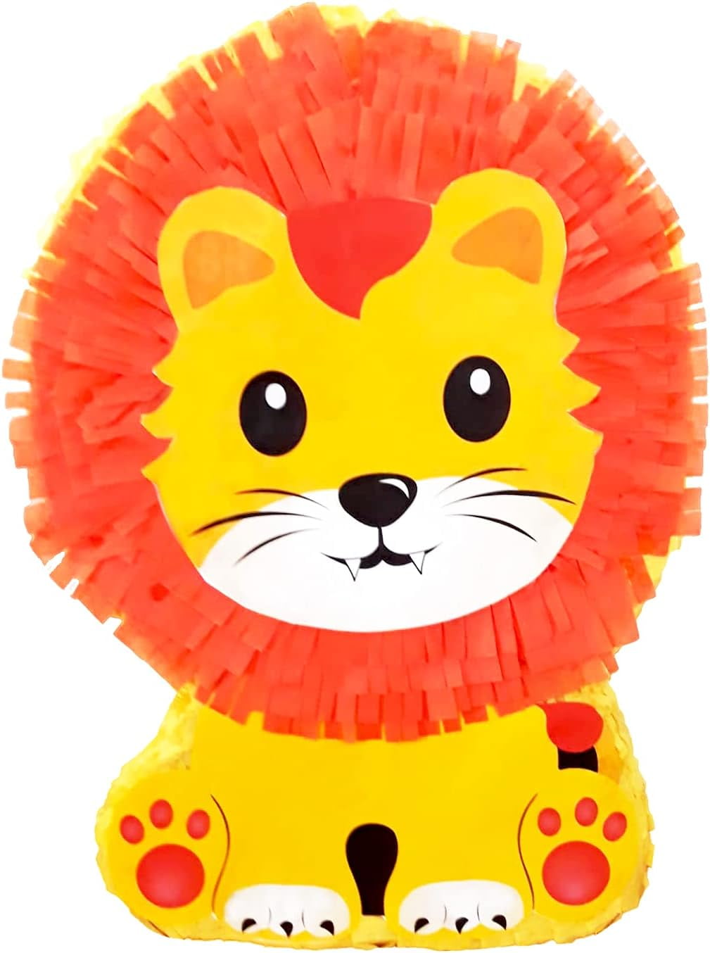 Fiesta Star Small Lion Pinata, Ideal for Themed Birthday Party ...