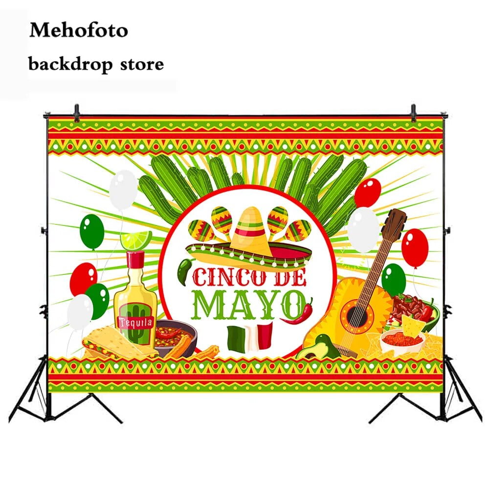 Fiesta Summer Theme Photography Background and Studio Props DIY Kit ...