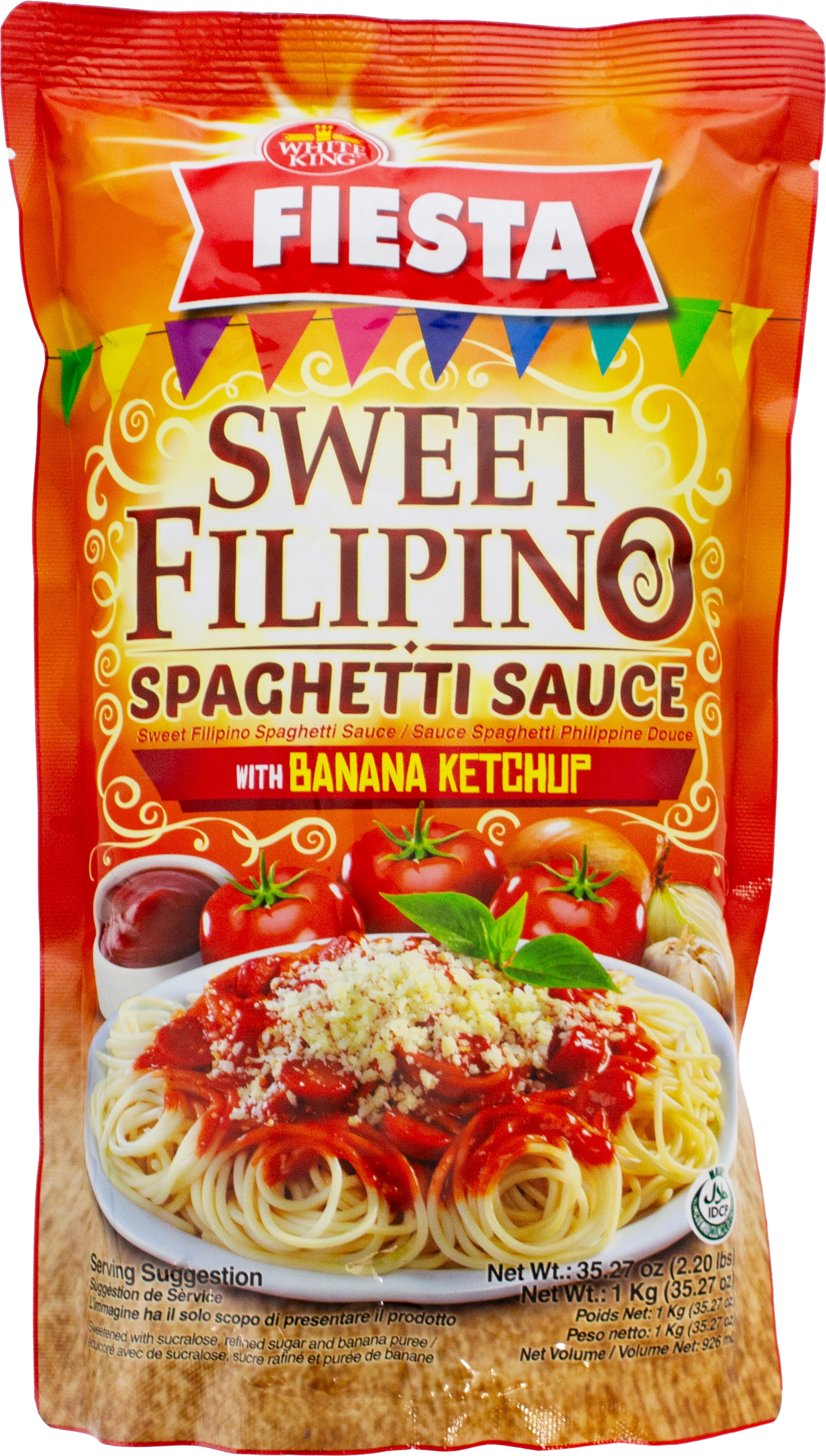 Fiesta Sweet Filipino Spaghetti Sauce, 35.27 oz, 1 Count Pouch ...