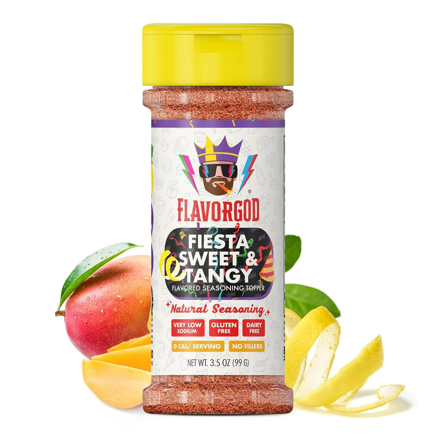 Fiesta Sweet & Tangy Seasoning Mix by Flavor God - Premium All Natural ...