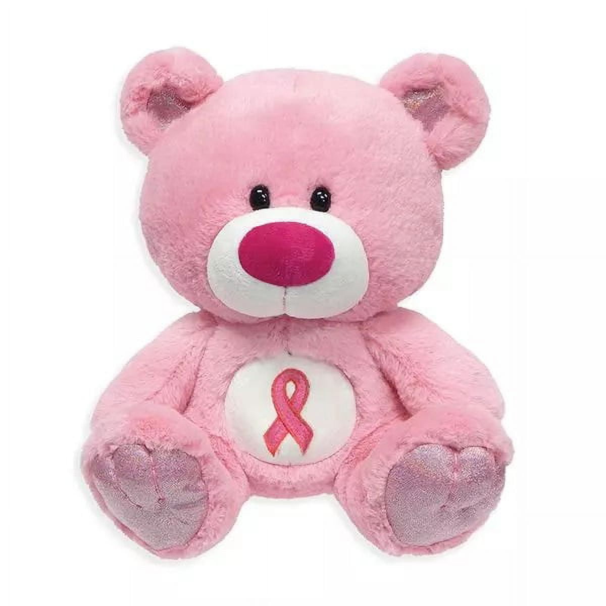 Fiesta Toy Pink Ribbon Breast Cancer Awareness Bear Plush - Walmart.com