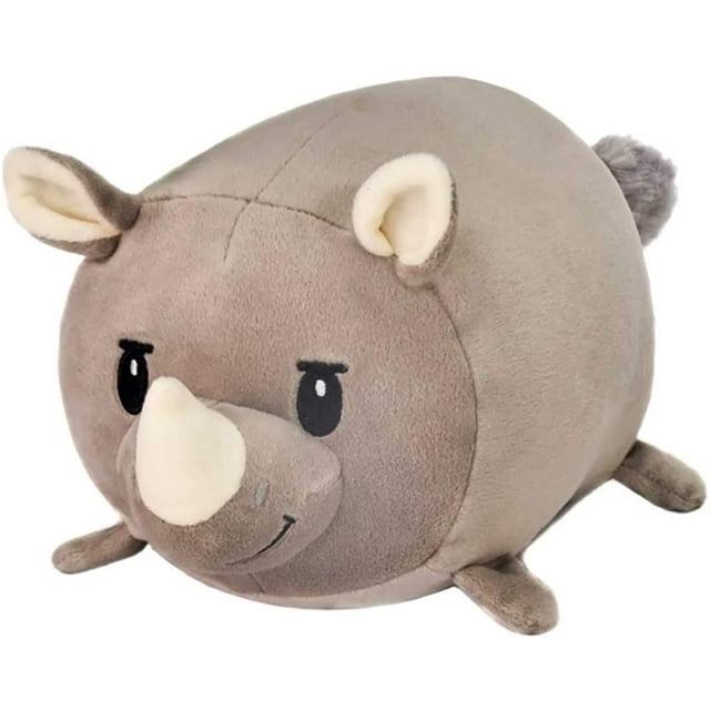 Fiesta Toys Lil' Huggy Rodger Rhino 8" Stuffed Animal Toy - Walmart.com