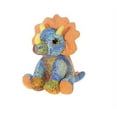 Fiesta Toys Scribbleez Colorful Triceratops 10" Plush Stuffed Animal ...