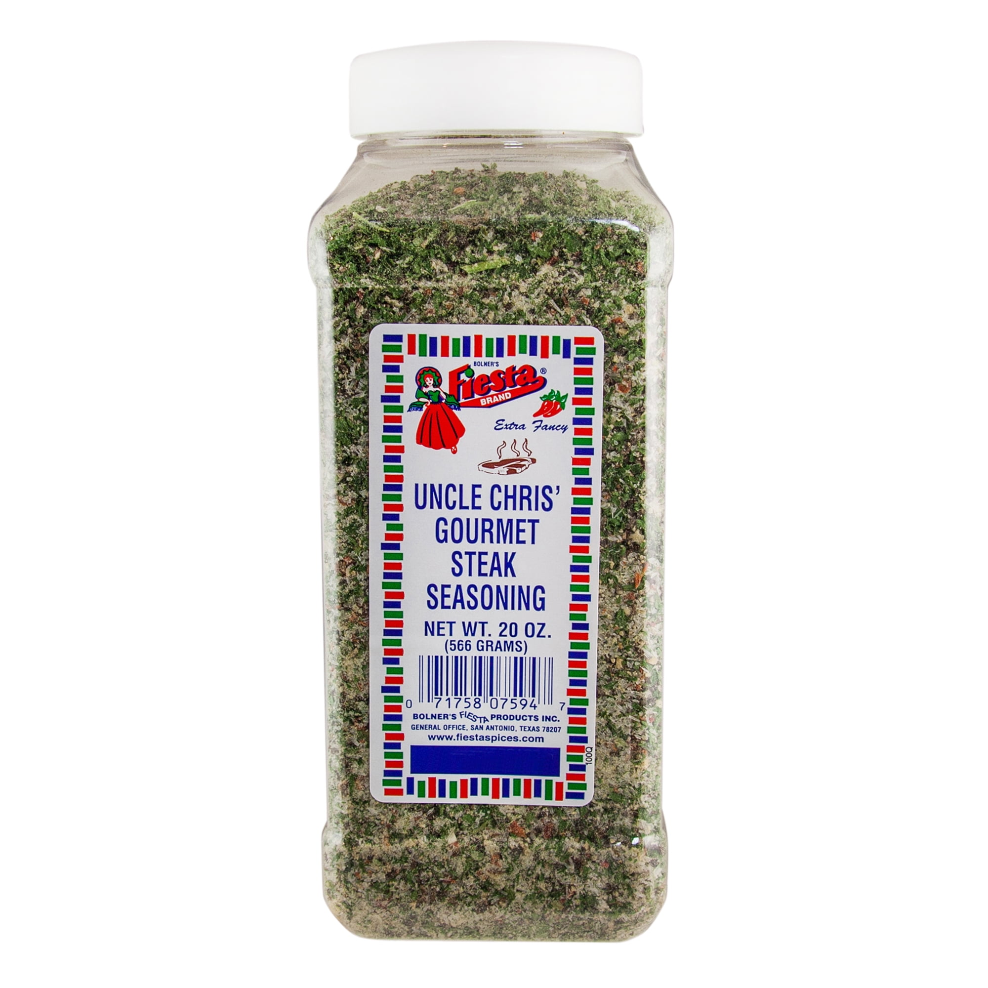 Fiesta Uncle Chris' Gourmet Steak Seasoning - 20 oz - Walmart.com