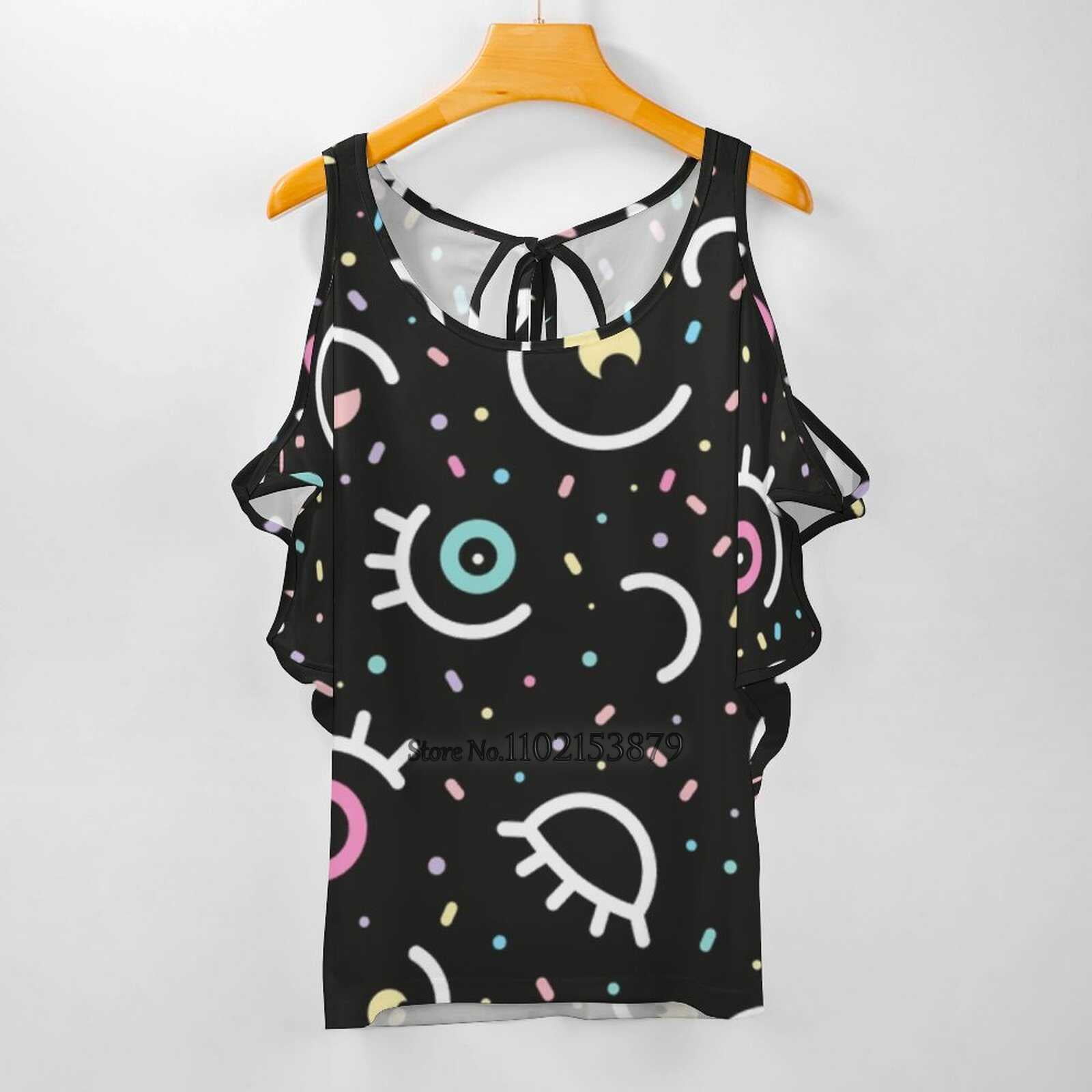 Fiesta Women Print T-Shirt Summer Casual Tops Streetwear T Shirt Boho ...