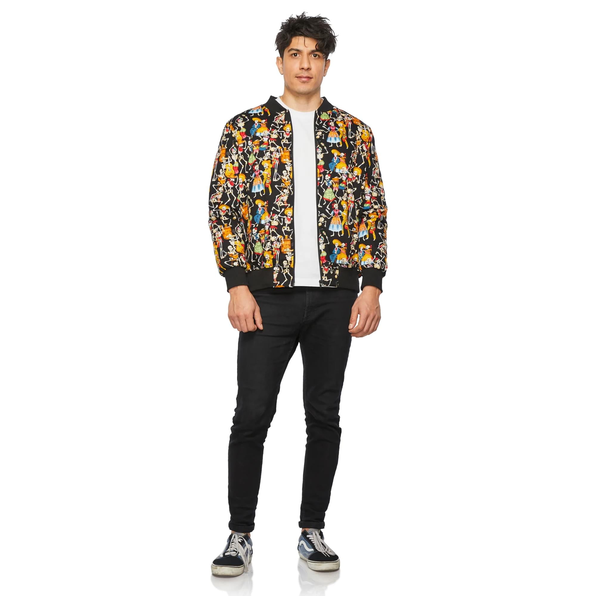 Fiesta of Dead Bomber Jacket - Walmart.com