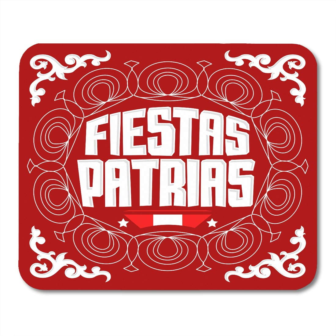 Fiestas Patrias National Holidays Spanish Text Peru Patriotic ...