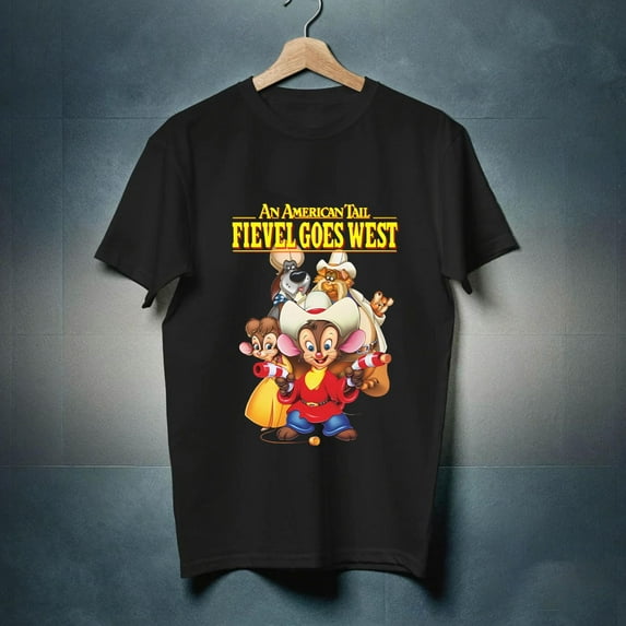 Fievel Goes West - vintage 80s 90s Y2K nostalgia Tee - T-shirt ...