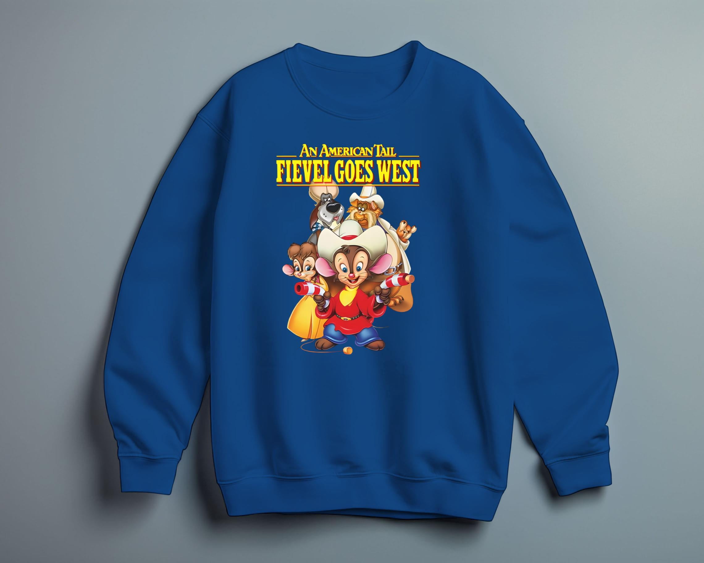 Fievel Goes West - vintage 80s 90s Y2K nostalgia Tee - T-shirt ...